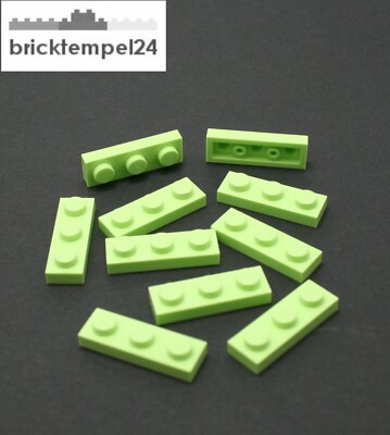 LEGO Platten 3623: 10x Platte 1x3 gelblich grün (plate) NEU | eBay.de
