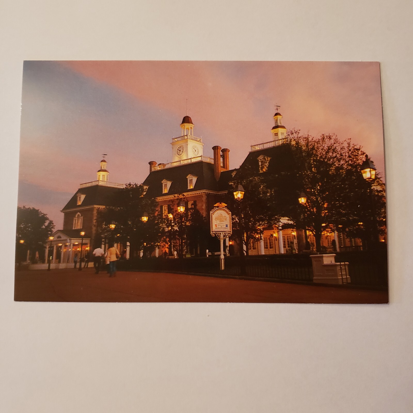 Vintage Epcot Postcard American Adventure Walt Disney World Photo ...