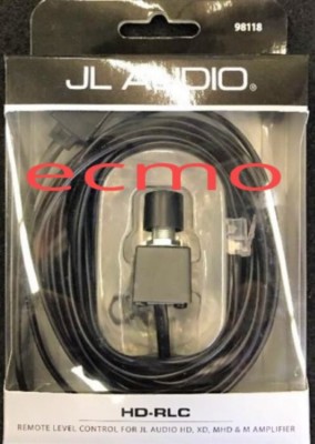 JL AUDIO HD-RLC AMP REMOTE BASS CONTROL KNOB HD600/4 HD750/1 MHD600/4 ...