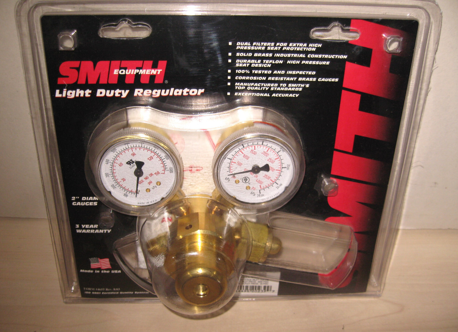 Smith Equipment H1940D-540 Flowmeter Regulator 3000 PSIG | eBay