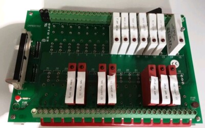 Opto 22 G4PB32DEC Module Rack; 50-Pin; Fuse; Rack Mount USED, W/7 Sets ...