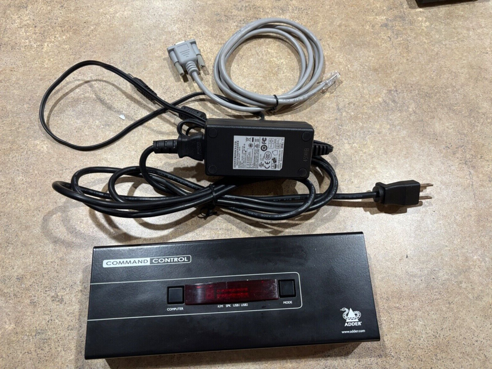Adder CCS4-USB Command Control Switch CCS4USB , Up To 4 Computers | eBay