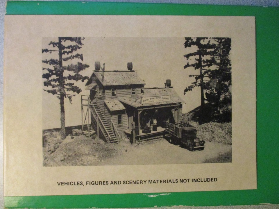 HO: Dollar Bros. Motor Express, a wood kit w/ cast metal & styrene ...
