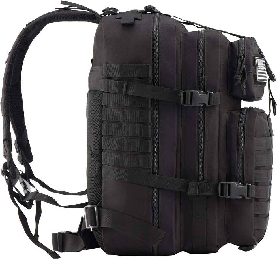 30L 45L Tactical Military Backpack Large Army Go Bug Out Bag 3 Day ...