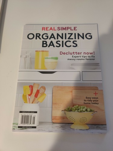 Real Simple Magazine 2022 ~ORGANIZING BASICS ~ Declutter Now New | eBay