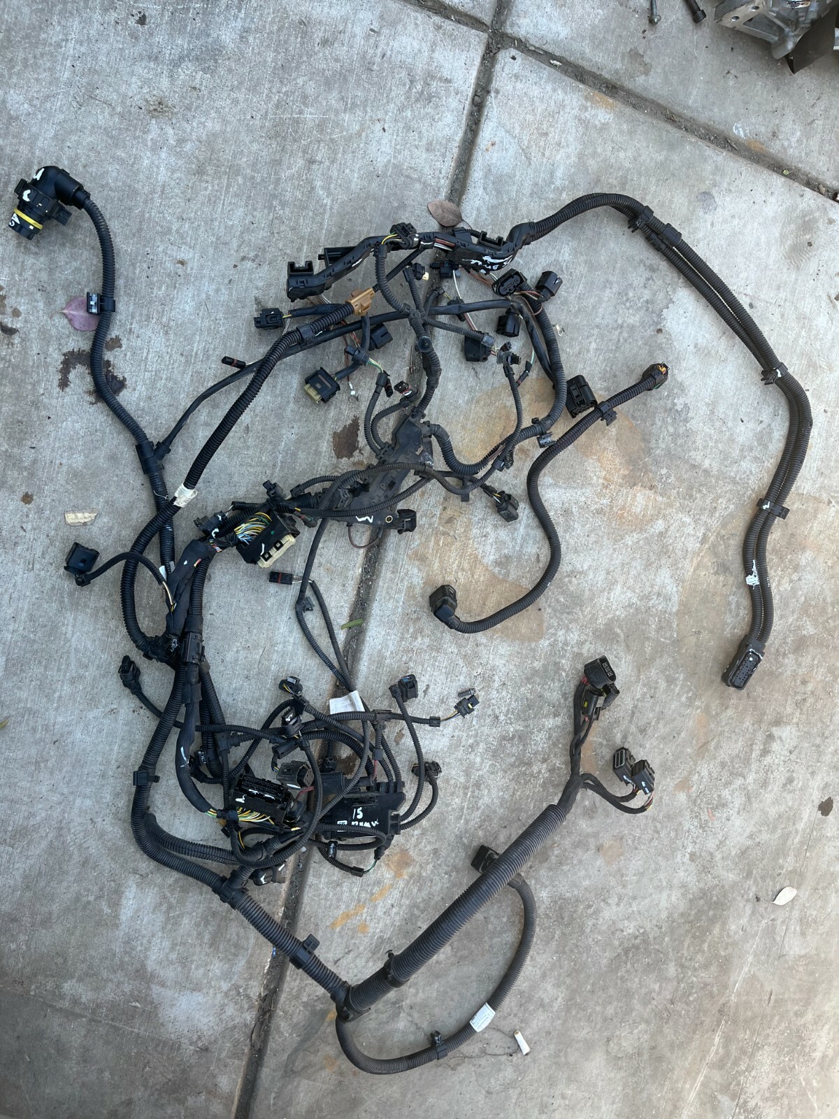 2013-2016 BMW 320I XDRIVE 2.0L Turbo Engine Wire Wiring Harness ...