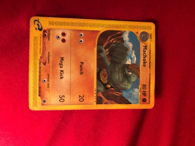 Pokémon TCG Machoke Expedition 85/165 Regular Uncommon for sale online ...