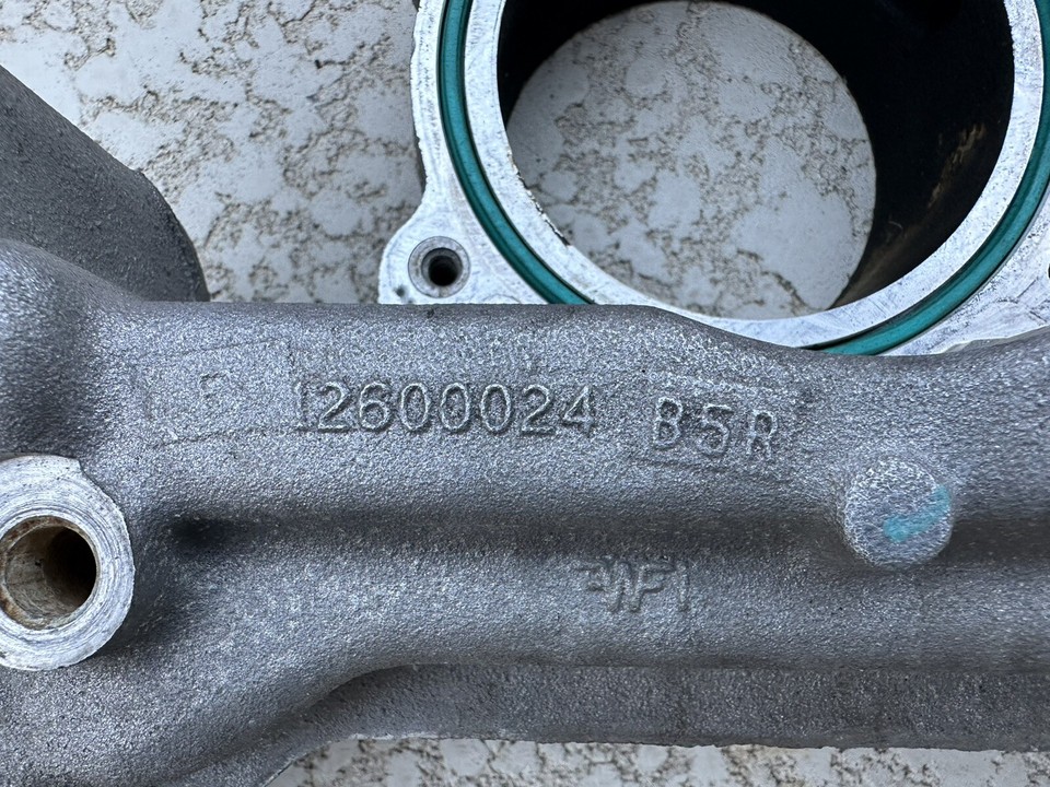 2006-2011 Cadillac Northstar Water Pump Coolant Cross Over | 12600024 ...