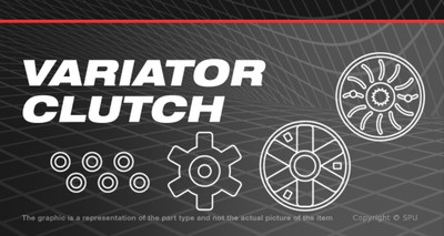 Variator Clutch Drive For American Sportworks Bulldog BD200 UTV 200 ...