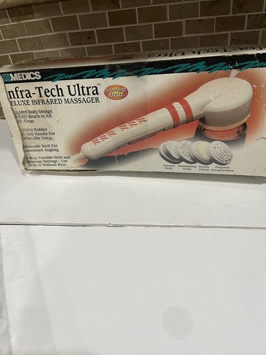Homedics InfraTech Ultra Deluxe Adjustable Infrared Heat Massager Model ...