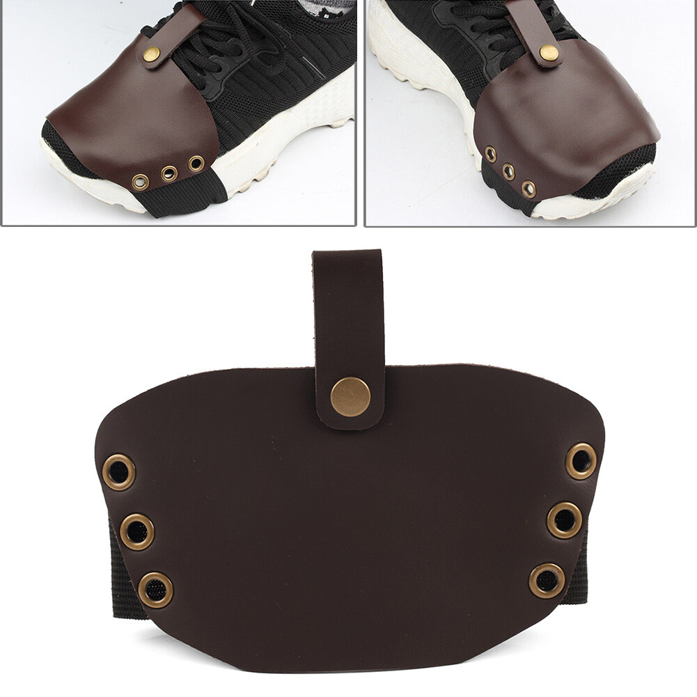 Motor Leather Shifter Cover Boot Shoe Protector Shift Guard Gear Pedal ...