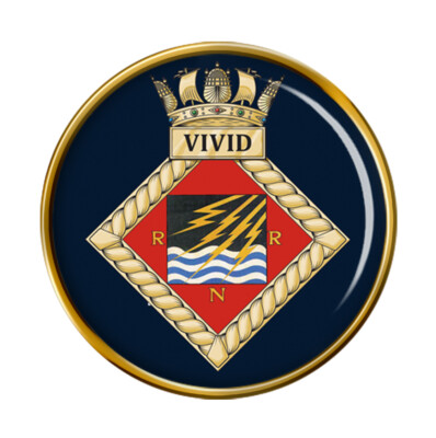 HMS Vivid, Royal Navy Pin Badge | eBay UK