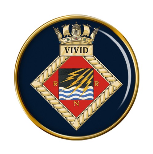 HMS Vivid, Royal Navy Pin Badge | eBay UK