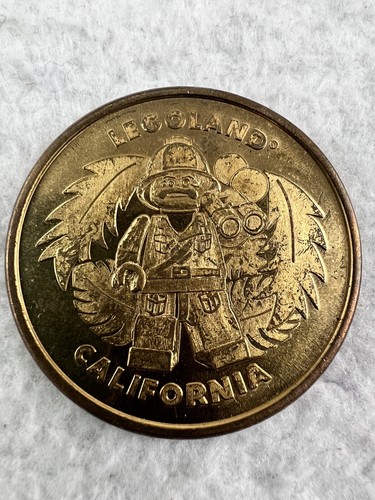 Legoland Coin Gold Plated RARE 2013 | eBay