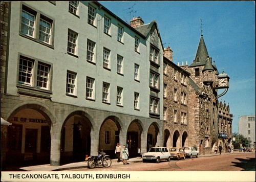 The Canongate Edinburgh vintage postcard q258 | eBay