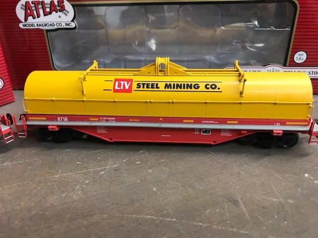HO scale Custom LTV Steel Mining Co Coil Car Atlas Master Series NIB | eBay