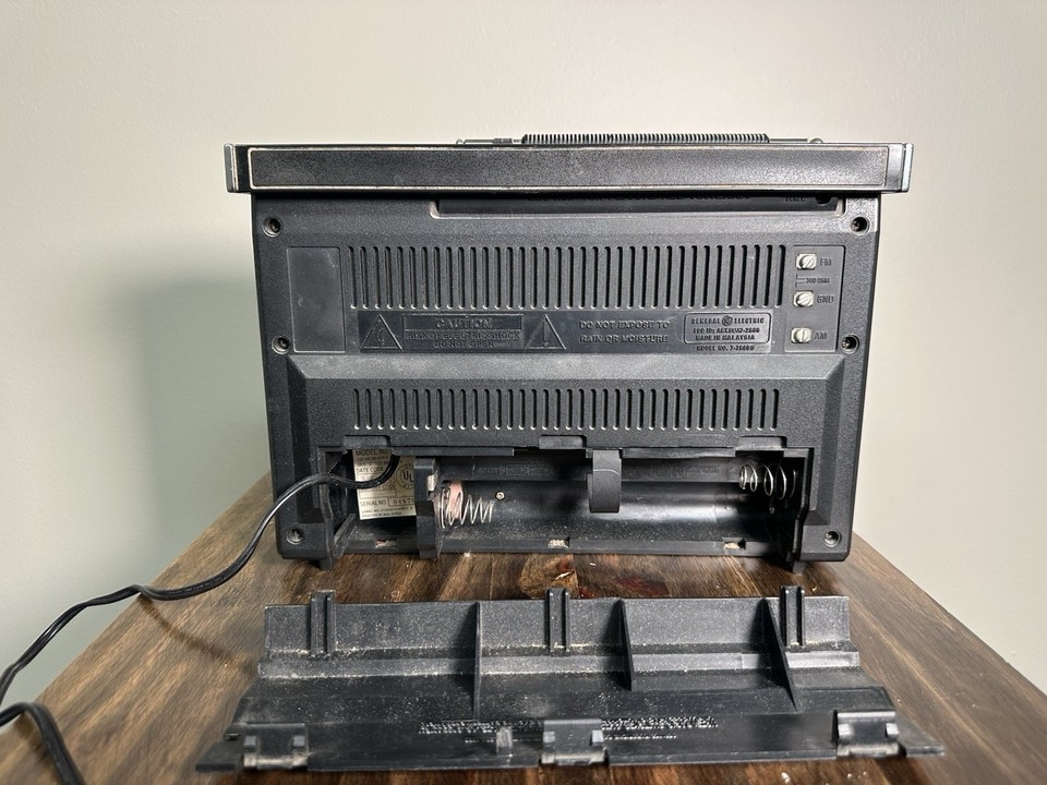 General Electric Superadio II Long Range AM/FM 7-2885C Vintage Super ...