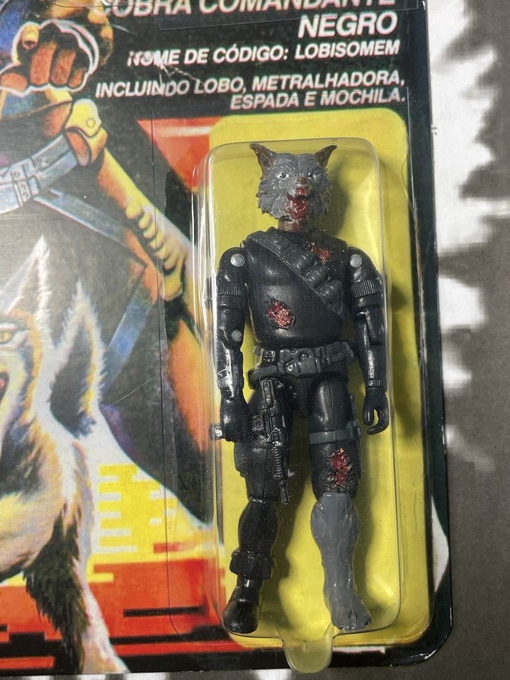 Gl Joe Total Madness Kustom Snake Eyes V2 Wolf Head Werewolf Commando ...