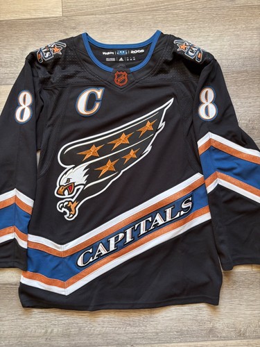 Adidas Washington Capitals Reverse Retro 2.0 Authentic Jersey Size 42 ...