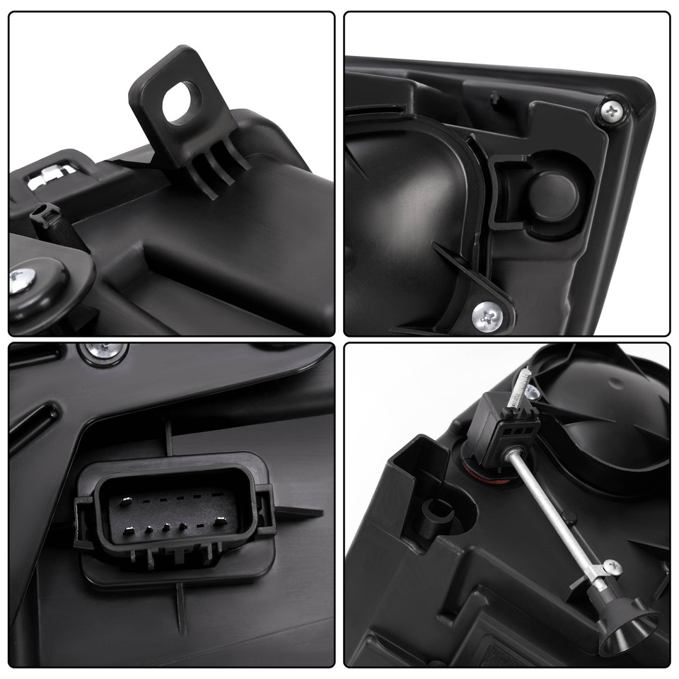 DOT For 2008 2009 2010 2011 2012-2015 Cadillac CTS Halogen Headlights W ...