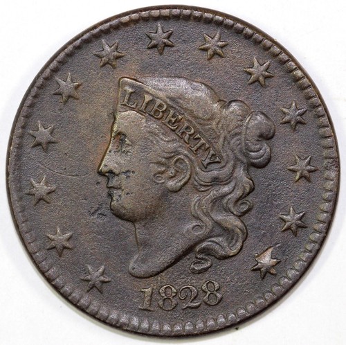 1828 1c N-4 Coronet or Matron Head Large Cent | eBay