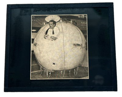 Antique Diving Bell Bathysphere Magic Lantern Glass Slide | eBay