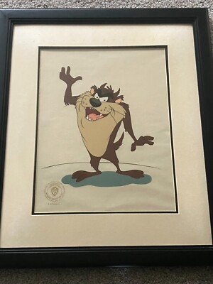 Warner Bros Looney Tunes TAZ the TAZMANIAN DEVIL Animation Art Cartoon ...