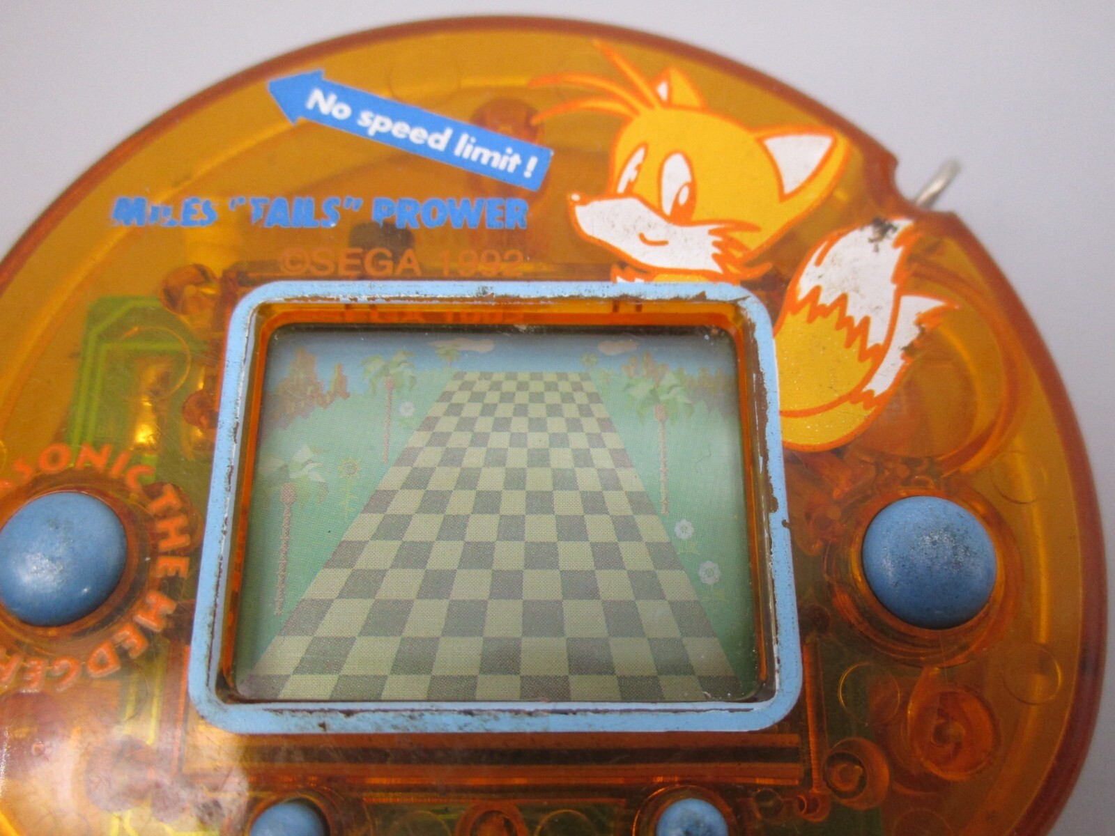Junk Portable Handheld Game Console Machine Tails Sega 1992 LCD game ...