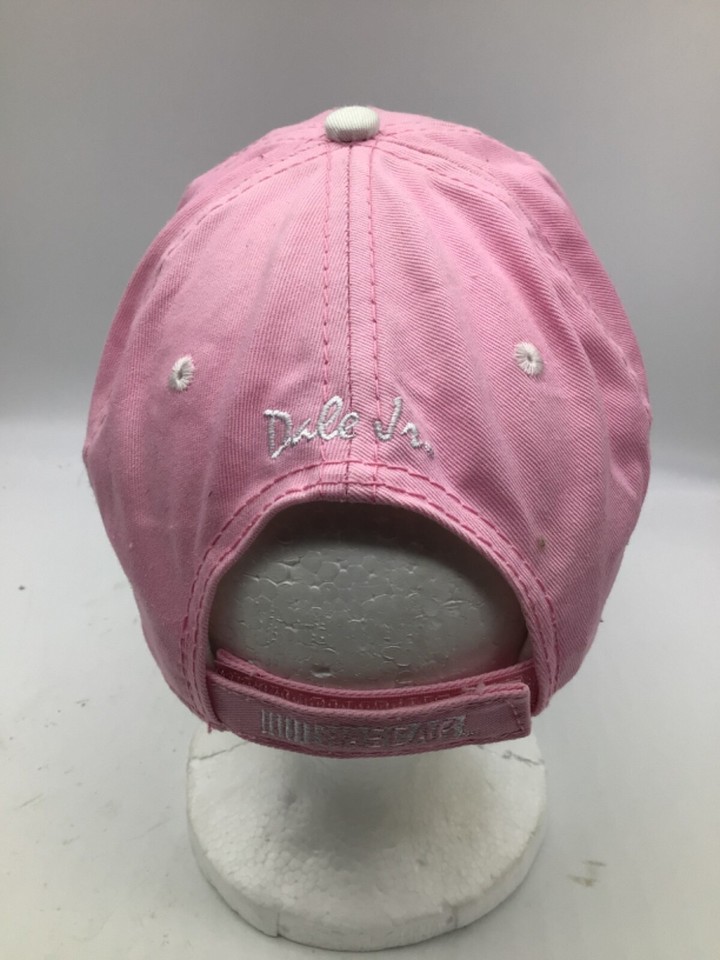 Dale Earnhardt Jr Pink Adjustable Cotton NASCAR Licensed Baseball Cap ...
