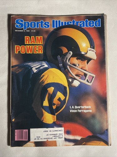 1980 December 8, Sports Illustrated Magazine, Ram Power (CP272) | eBay