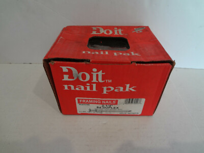 Doit Nail Pak Framing Nails 2-1/4" 8d Duplex - 5 lbs. #751886 | eBay