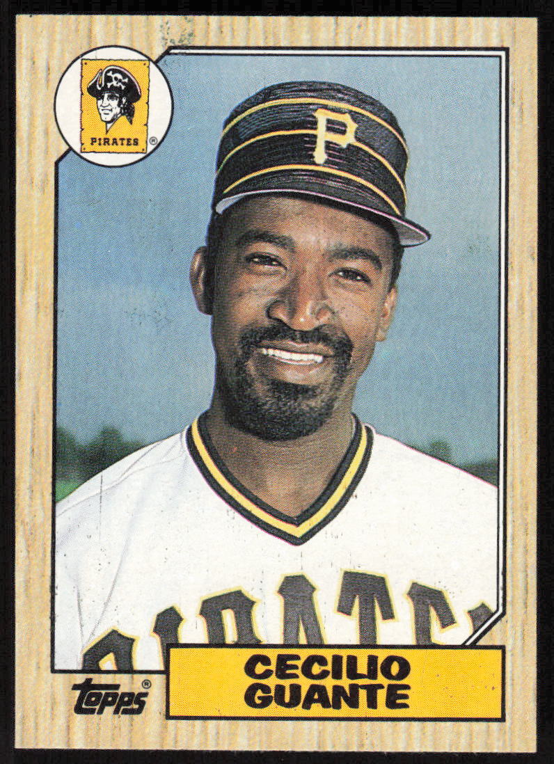 1987+Topps+-+%23219+Cecilio+Guante for sale online | eBay