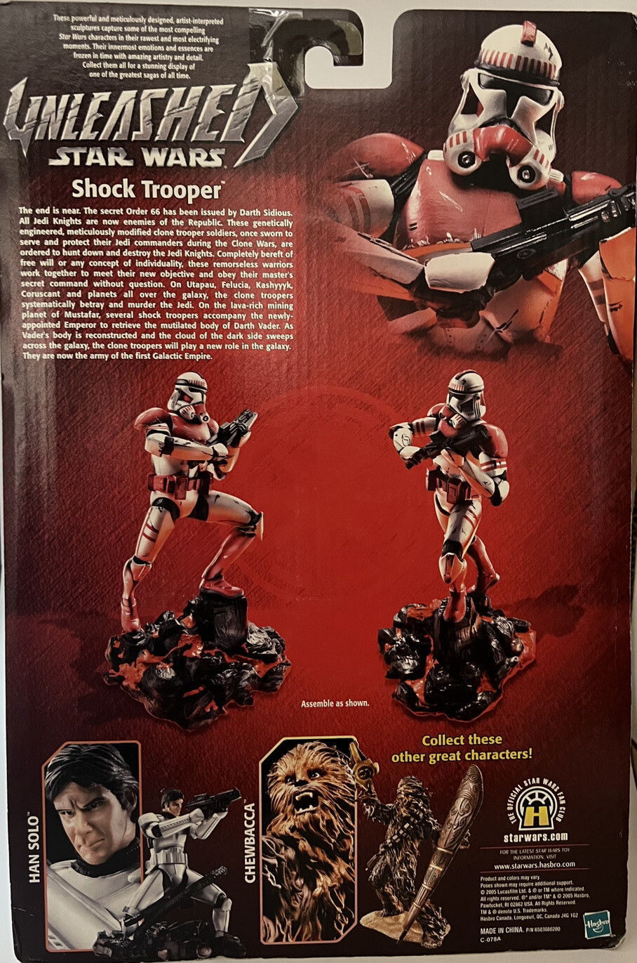 Star Wars Unleashed Shock Trooper Action Figure | eBay