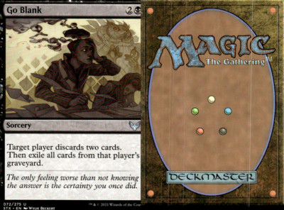 Magic the Gathering -MTG- Go Blank | eBay