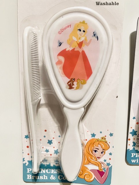 Disney Baby Princess Ariel Little Mermaid Comb and Brush Set W ...