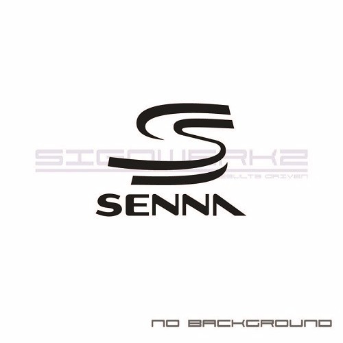 Senna Stickers F1 Ferrari driven to perfection racing Senna Honda ...