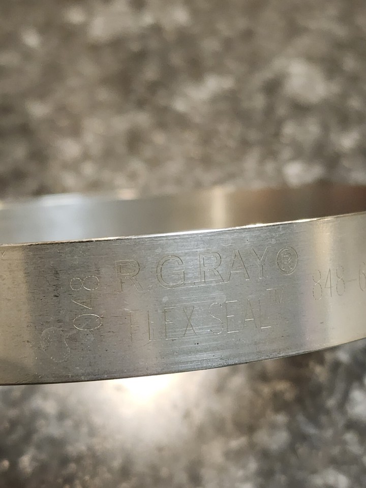 Charge Air Cooler Hose Clamp 848-68 RGRay Flex Seal Stainless 4.250-4. ...