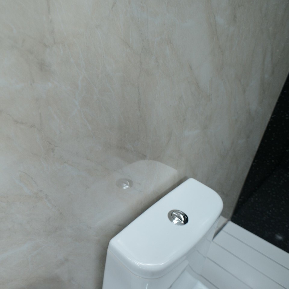 1m Wide PVC Bathroom Kitchen Wet Wall Cladding panels and Trims | eBay UK