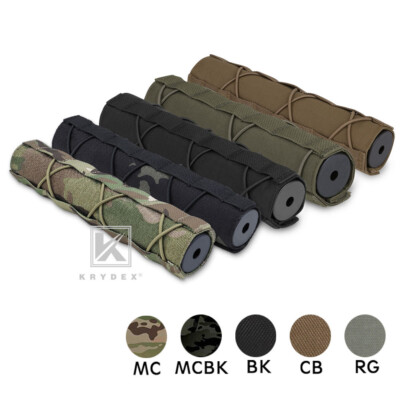 KRYDEX 8.7in 22cm Silencer Cover Suppressor Mirage Wrap Muffler Sleeve ...
