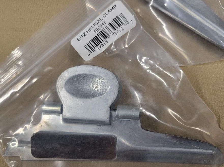 Bitzenburger Fletching clamp. Left, Right or Straight | eBay