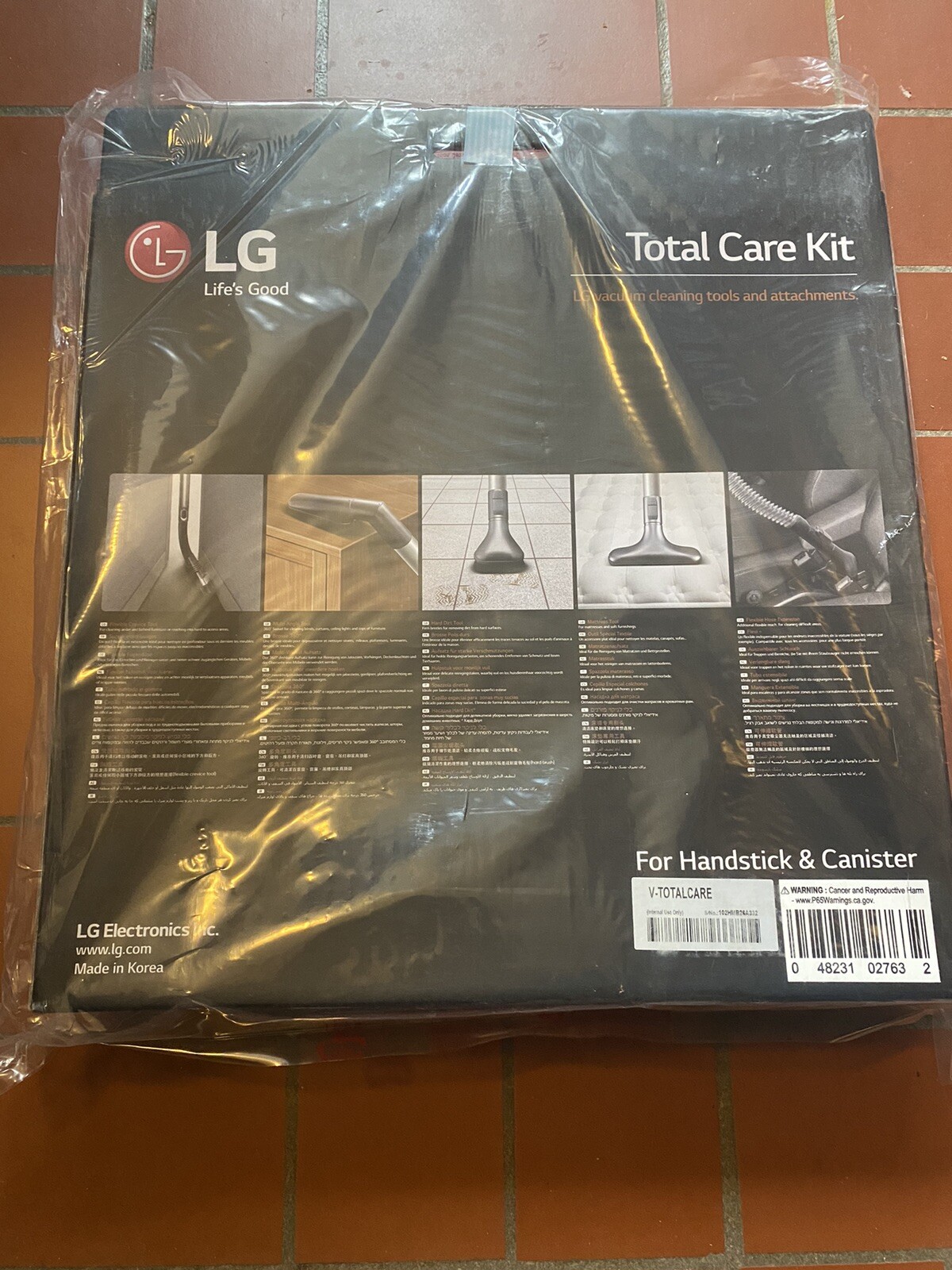 LG Total Care Kit Vacuum Cleaning Tools & Attachments A9 CordZero V ...