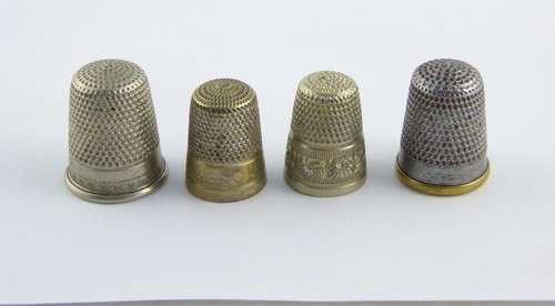 #4 Collection of Vintage and Antique Thimbles MORE AVAILABLE LAYBY AVAI | eBay