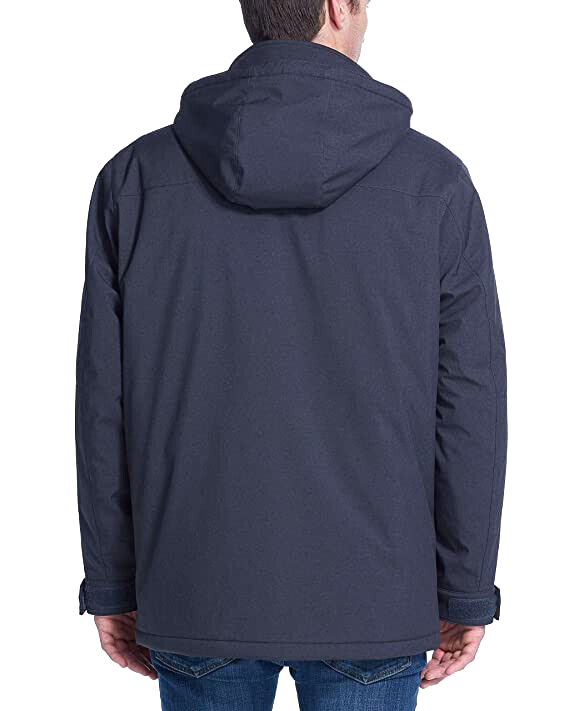 Weatherproof Ultra Tech Mens Jacket Winter Coat Removable Hoodie, Blue ...