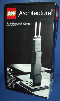 LEGO 21001 Architecture JOHN HANCOCK CENTER NIB NISB Retired Chicago ...