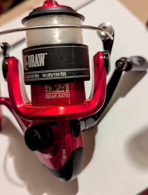 Bass Pro Shop Quick Draw Spinning Reel. 5.2:1 Gear Ratio. Size 30 | eBay