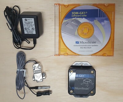 3DM GX1 MicroStrain with cables and software | eBay
