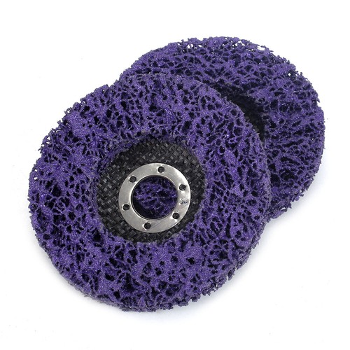 5Pc Poly Strip Disc Wheel For Metal Wood Surface Rust Clean For Angle ...