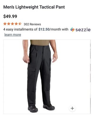 36x34 Propper Lightweight Tactical Cargo Pant, Mag & Phone Pockets ...