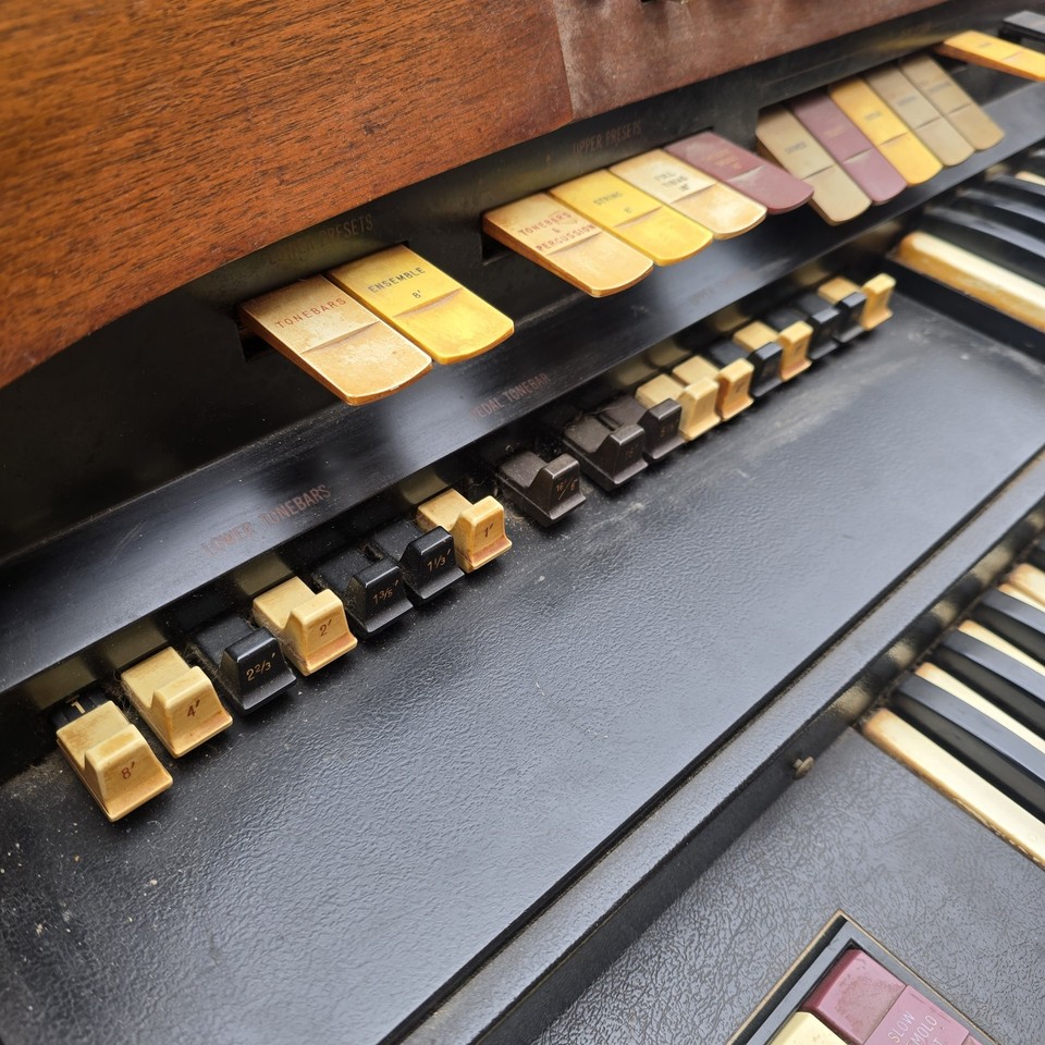 Hammond T500 1970s Electric Organ . no stool | eBay UK