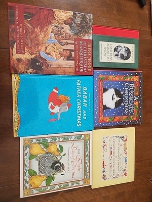 Vintage lot of 6 Christmas Children’s Book HC/DJ | eBay UK